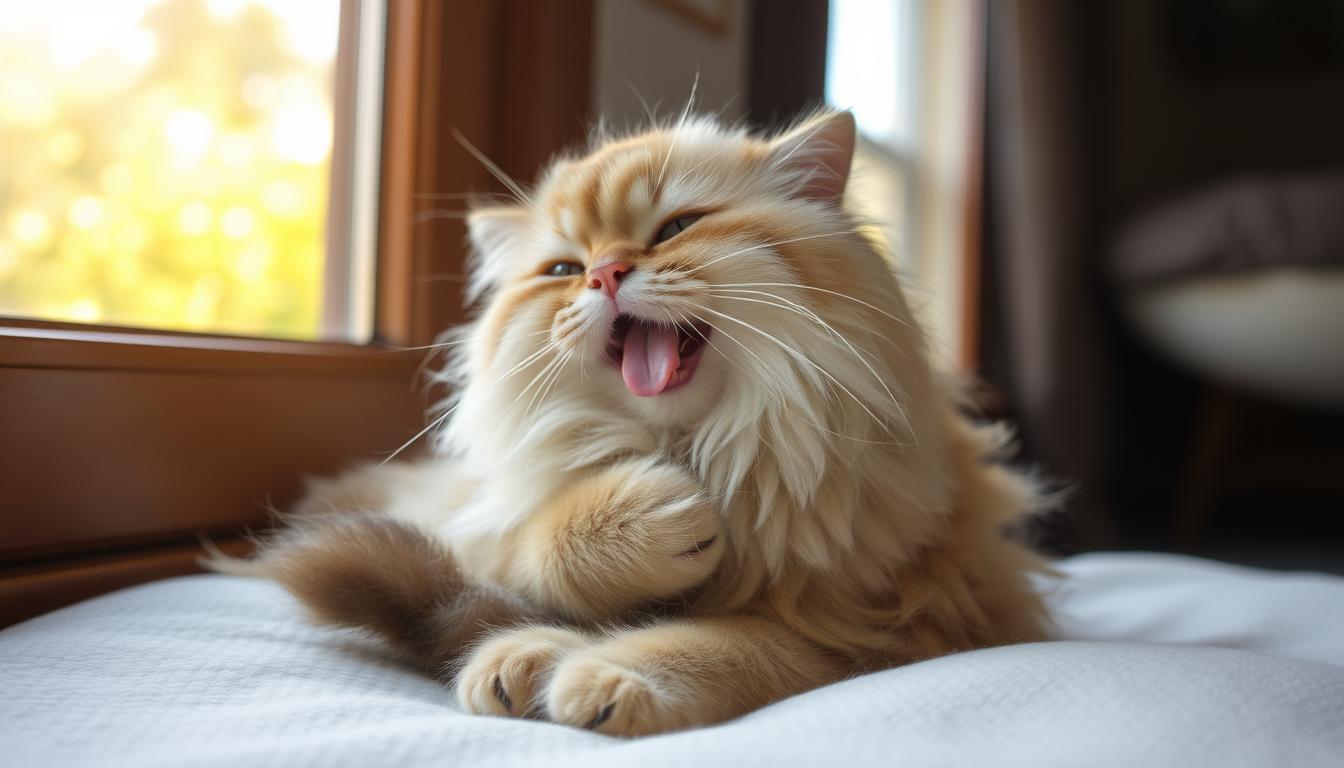 Why Your Cat Sticks Its Tongue Out When Petted?