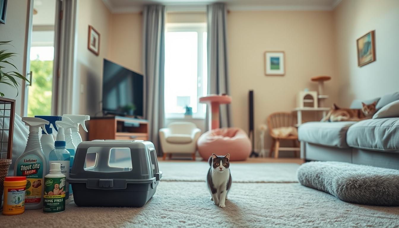 How to Get Rid of Cat Smell in House - The Little Fluff Pedia
