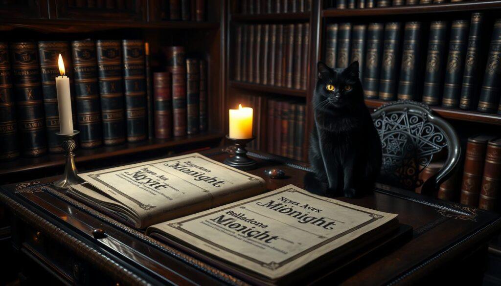 Gothic Cat Names: Unleash Your Feline's Dark Side - The Little Fluff Pedia